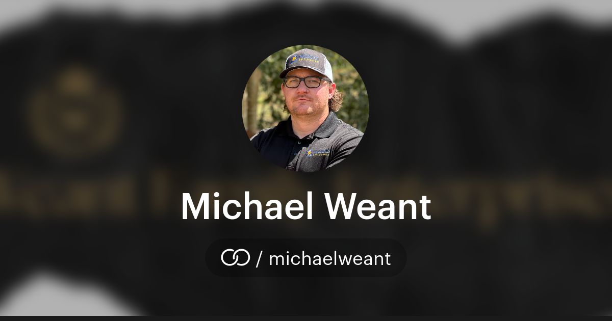 Michael Weant (/michaelweant) · solo.to