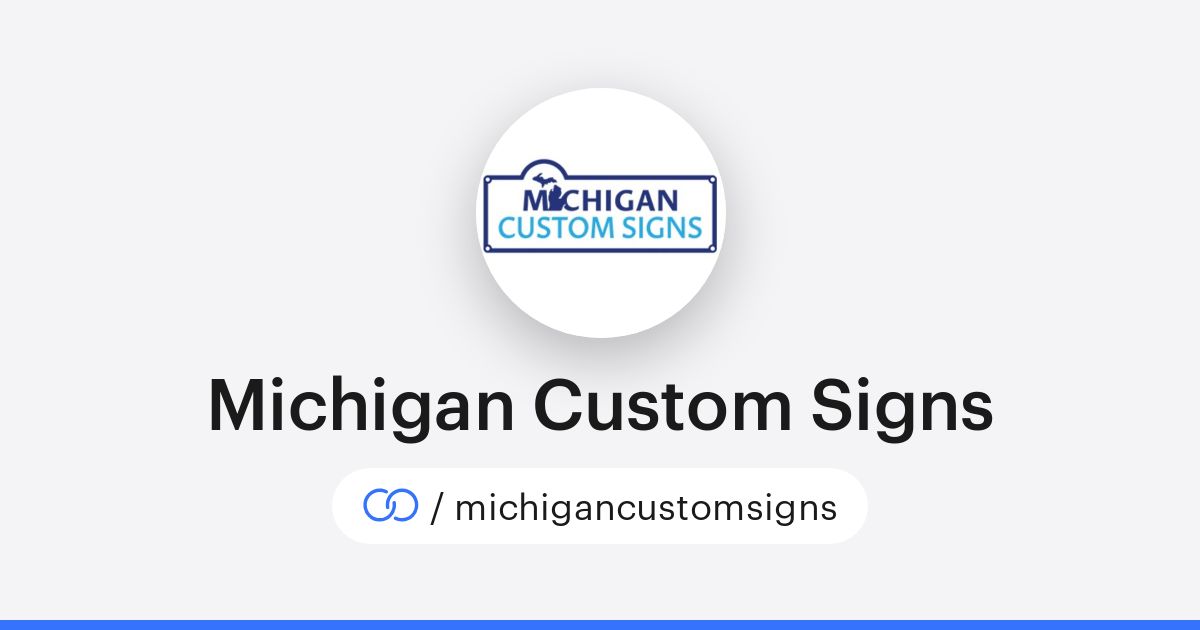 Michigan Custom Signs (/michigancustomsigns) · solo.to
