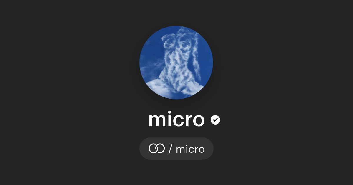 Micro · solo.to