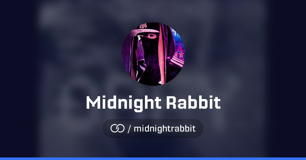 Midnight Rabbit (/midnightrabbit) · solo.to