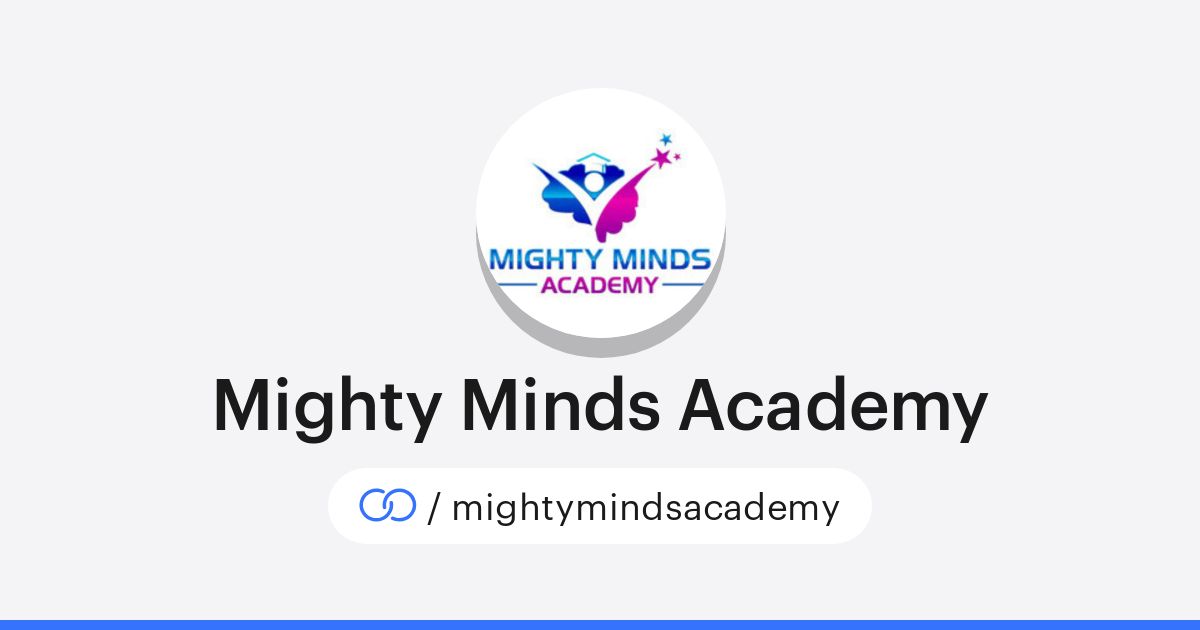 Mighty Minds Academy (/mightymindsacademy) · solo.to