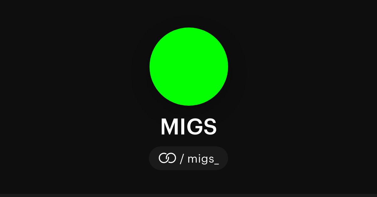 Migs Migs · Solo To