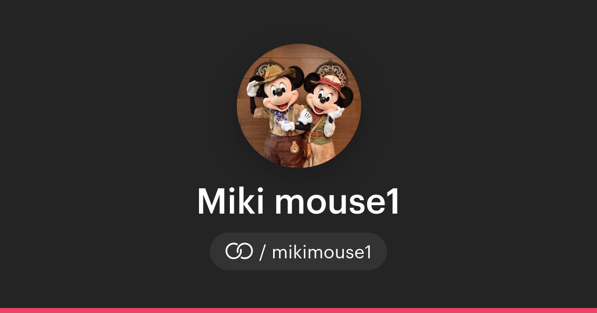 Miki mouse1 (/mikimouse1) · solo.to