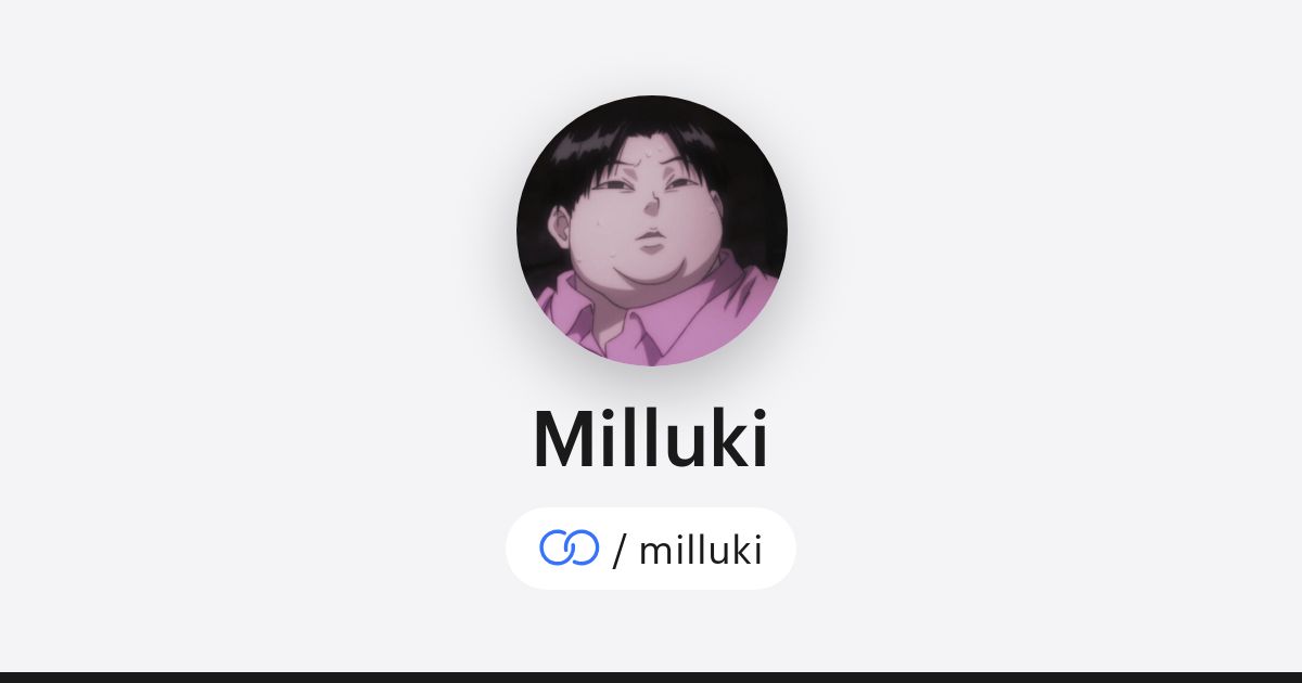 Milluki (/milluki) · solo.to