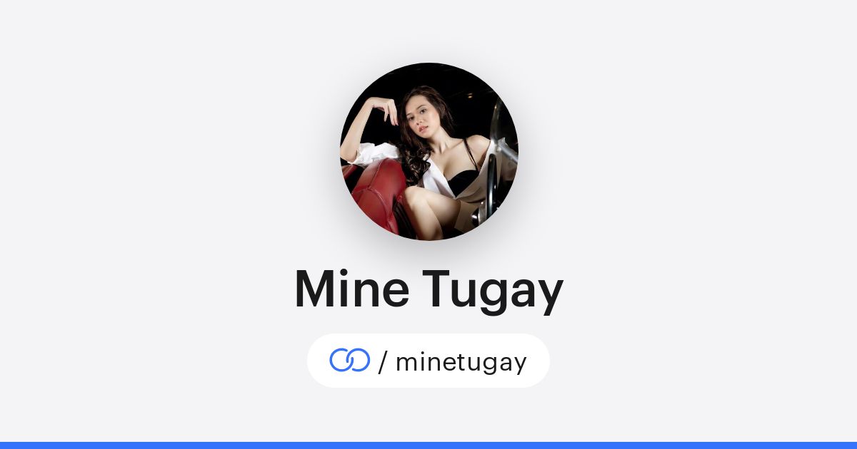 Mine Tugay (/minetugay) · solo.to