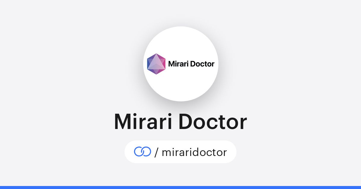 Mirari Doctor (/miraridoctor) · solo.to