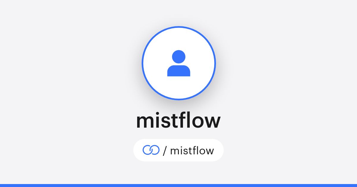 mistflow · solo.to