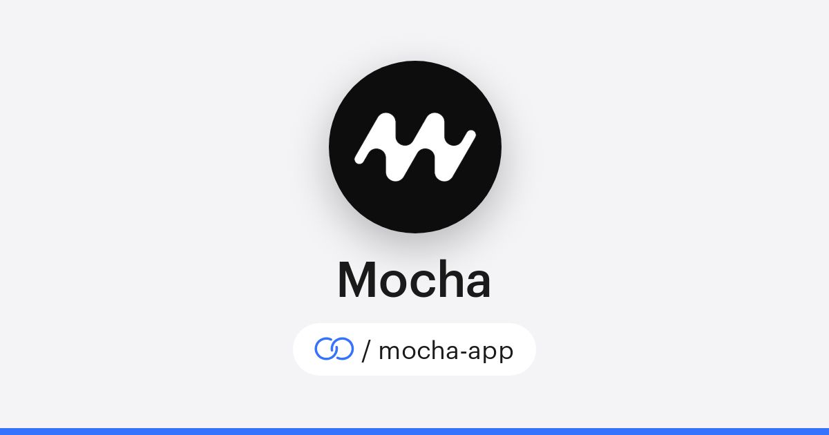 Mocha (/mocha-app) · solo.to