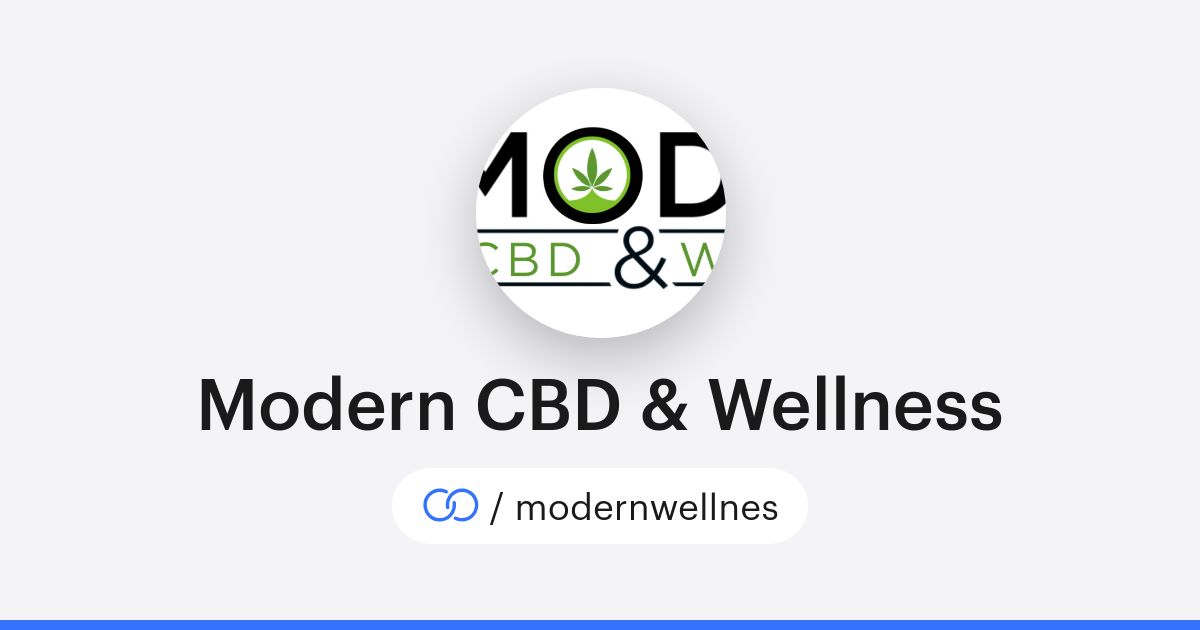 Modern CBD & Wellness (/modernwellnes) · solo.to