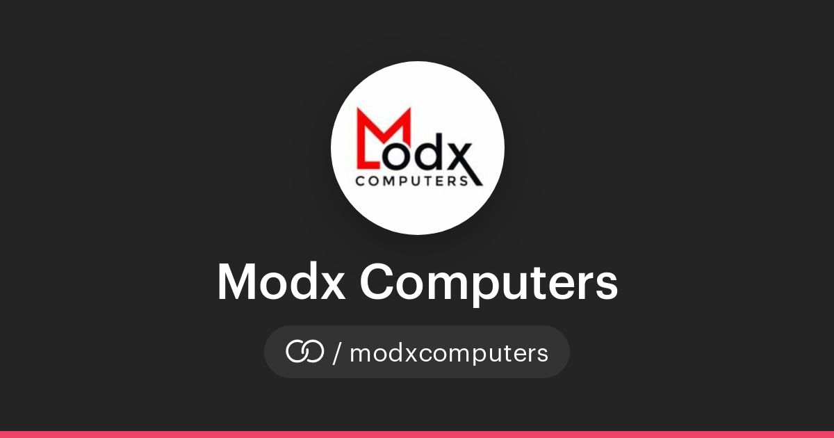 Modx Computers (/modxcomputers) · solo.to
