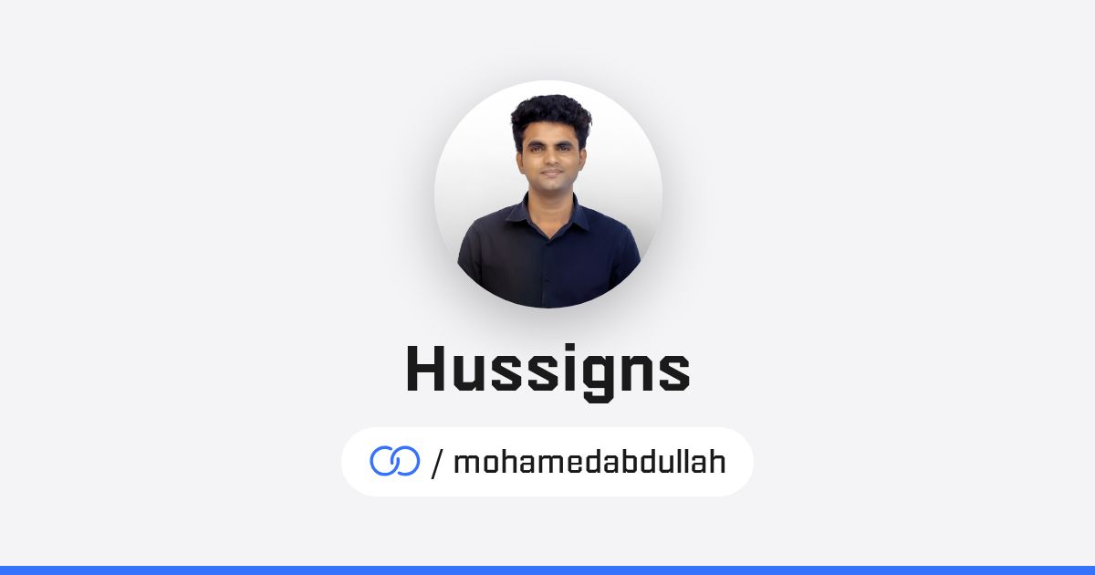 Hussigns (/mohamedabdullah) · solo.to