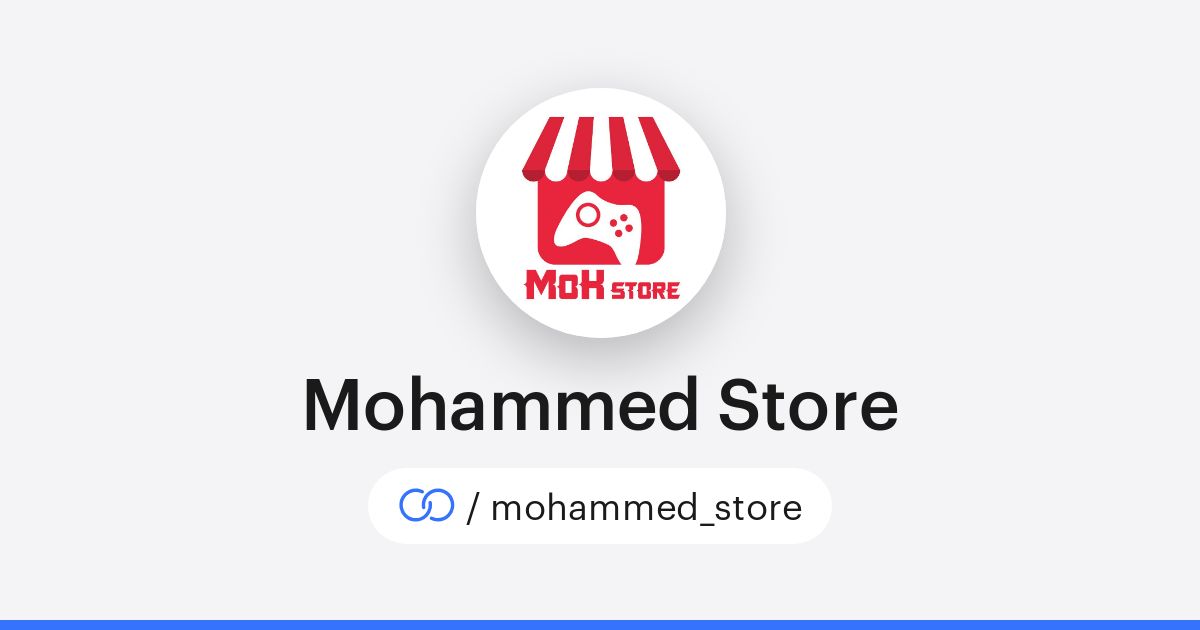 Mohammed Store (/mohammed_store) · solo.to