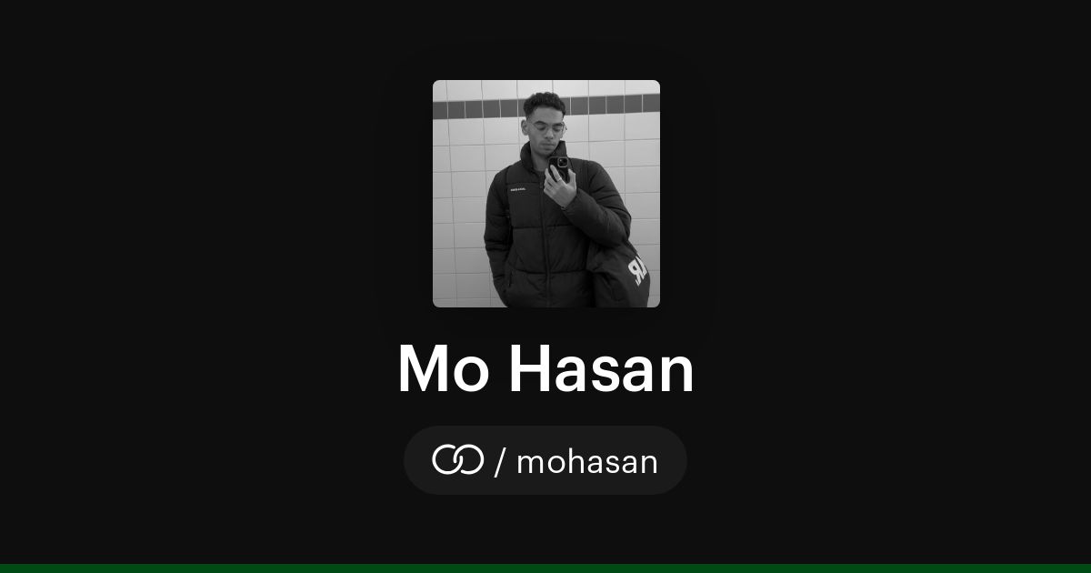 Mo Hasan (/mohasan) · solo.to