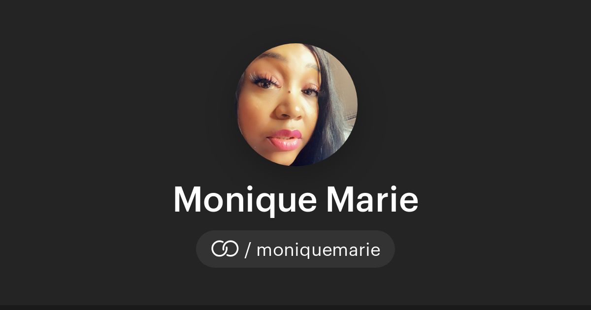 Monique Marie (/moniquemarie) · solo.to