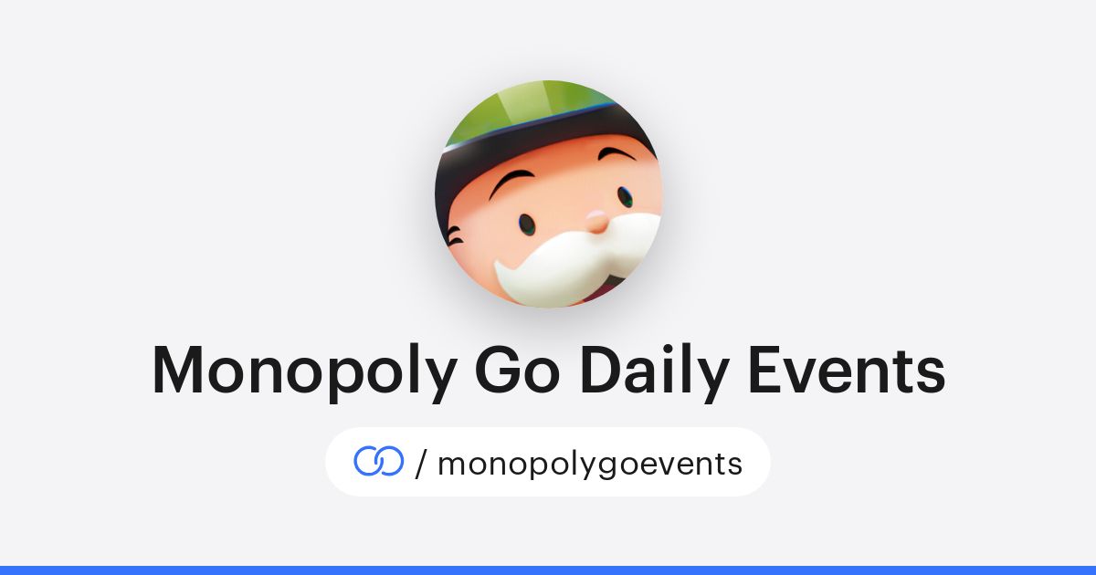 Monopoly Go Daily Events (/monopolygoevents) · solo.to