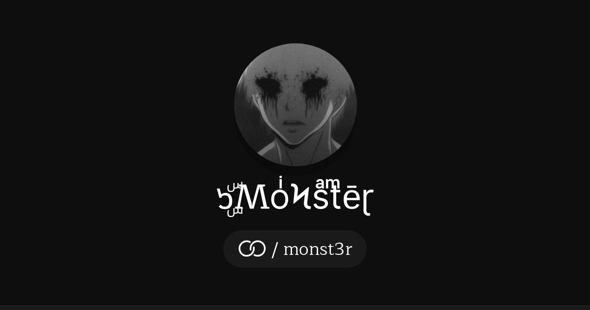 ๖ۣۜMoͥϞsͣtͫēɽ (/monst3r) · solo.to