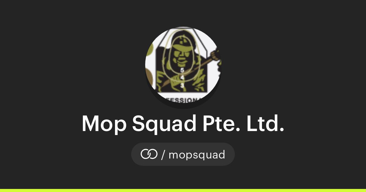 Mop Squad Pte. Ltd. (/mopsquad) · solo.to