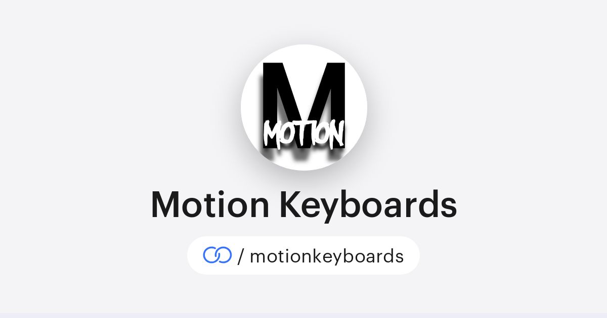 Motion Keyboards (/motionkeyboards) · solo.to