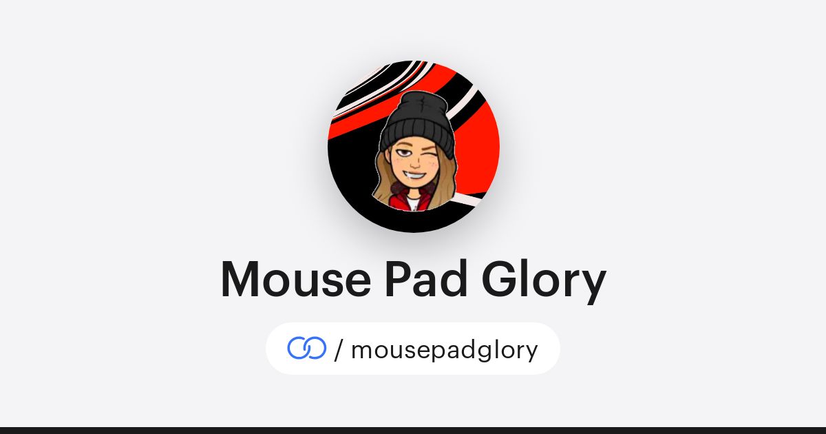 Mouse Pad Glory (/mousepadglory) · solo.to