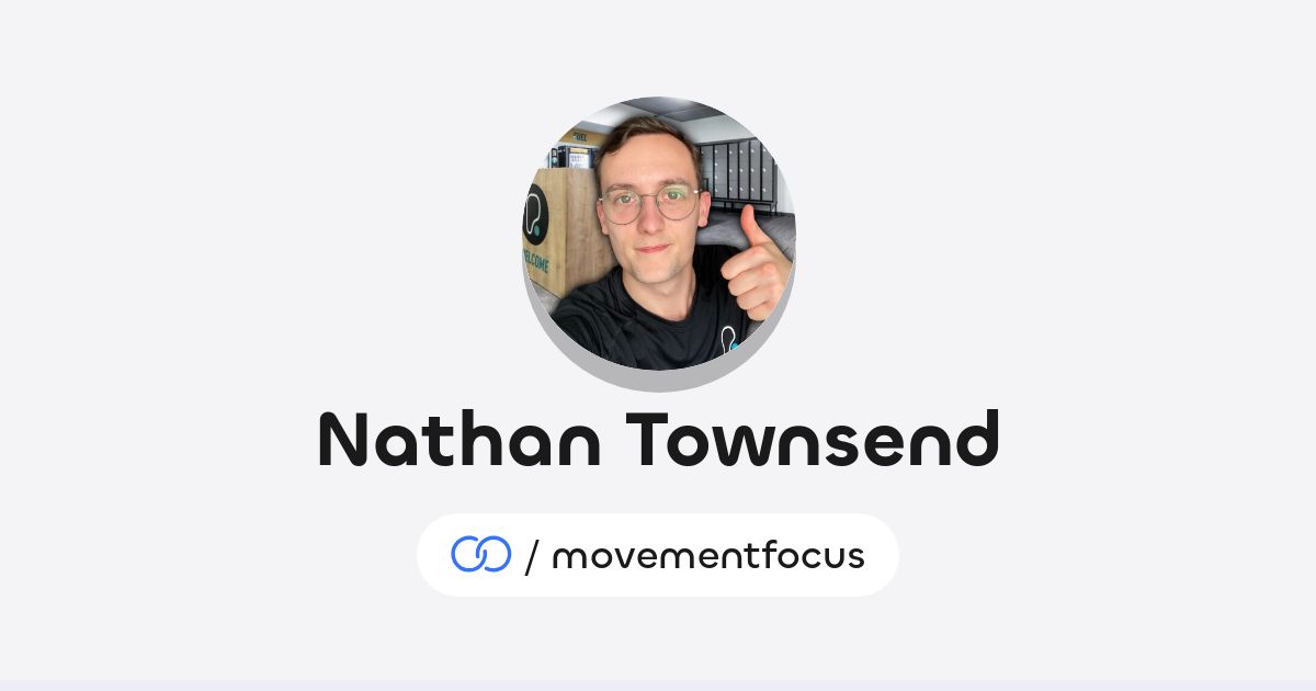 Nathan Townsend (/movementfocus) · solo.to