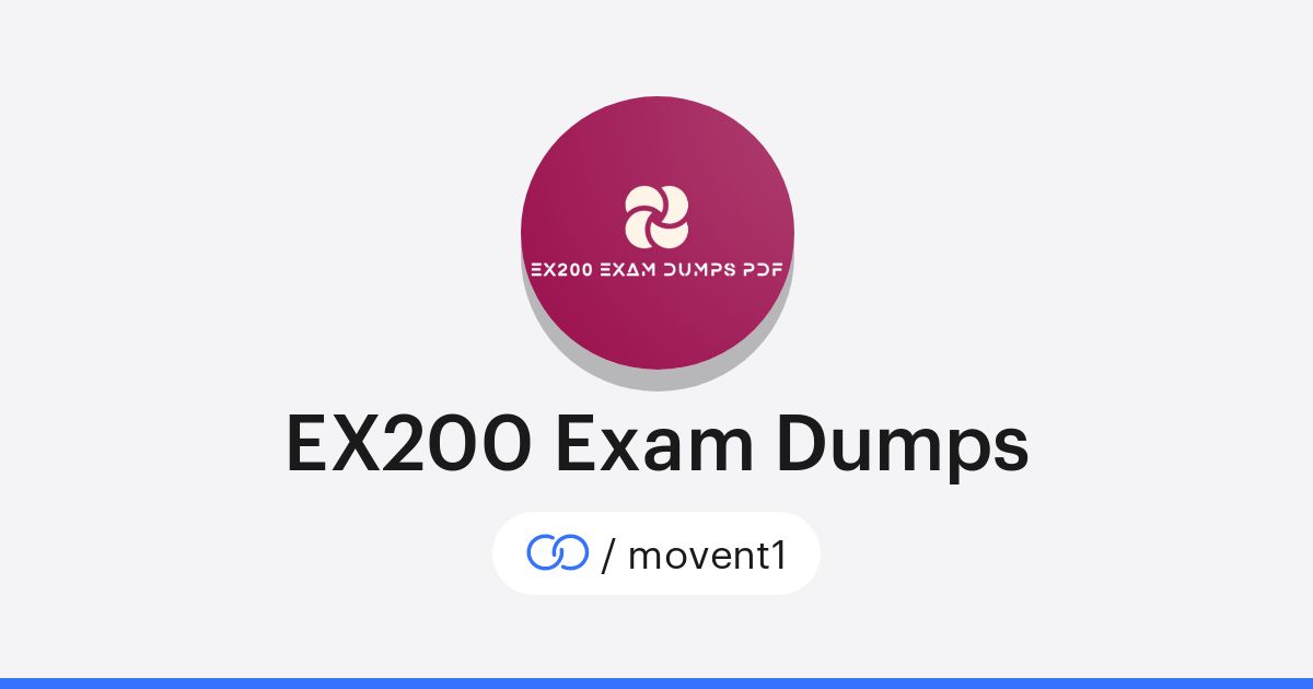 EX200 Exam Dumps (/movent1) · solo.to