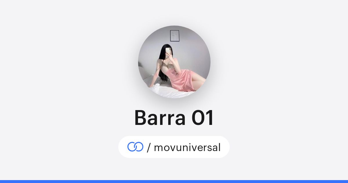 Barra 01 (/movuniversal) · solo.to