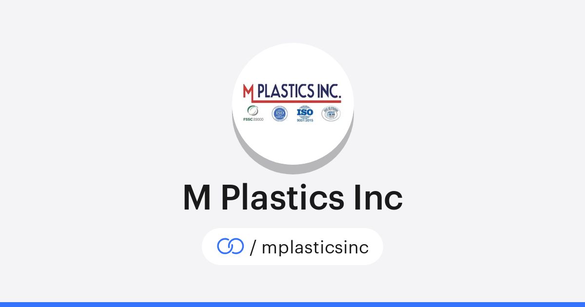 M Plastics Inc (/mplasticsinc) · solo.to