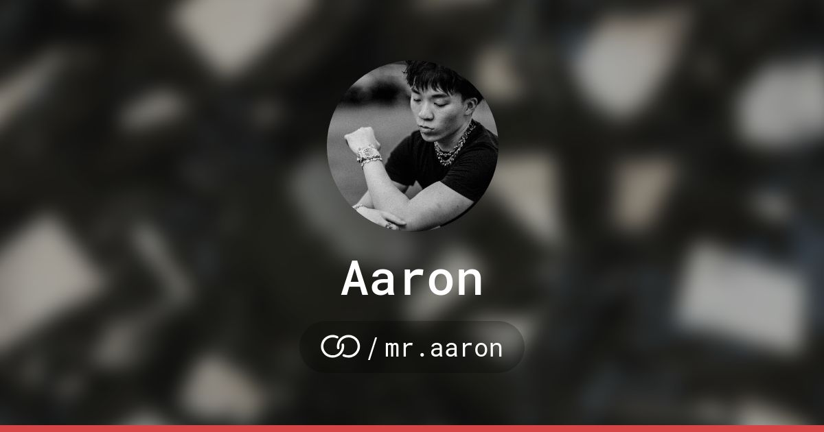 Aaron (/mr.aaron) · solo.to