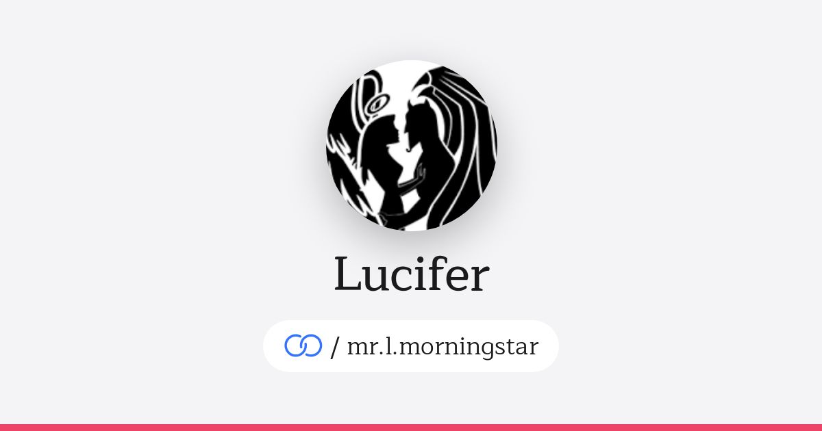 Lucifer (/mr.l.morningstar) · solo.to