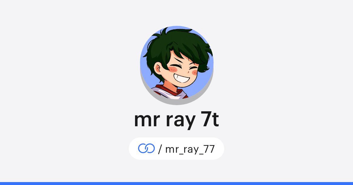 mr ray 7t (/mr_ray_77) · solo.to