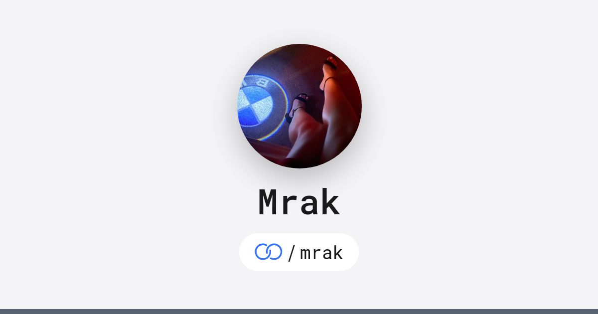 Mrak · solo.to