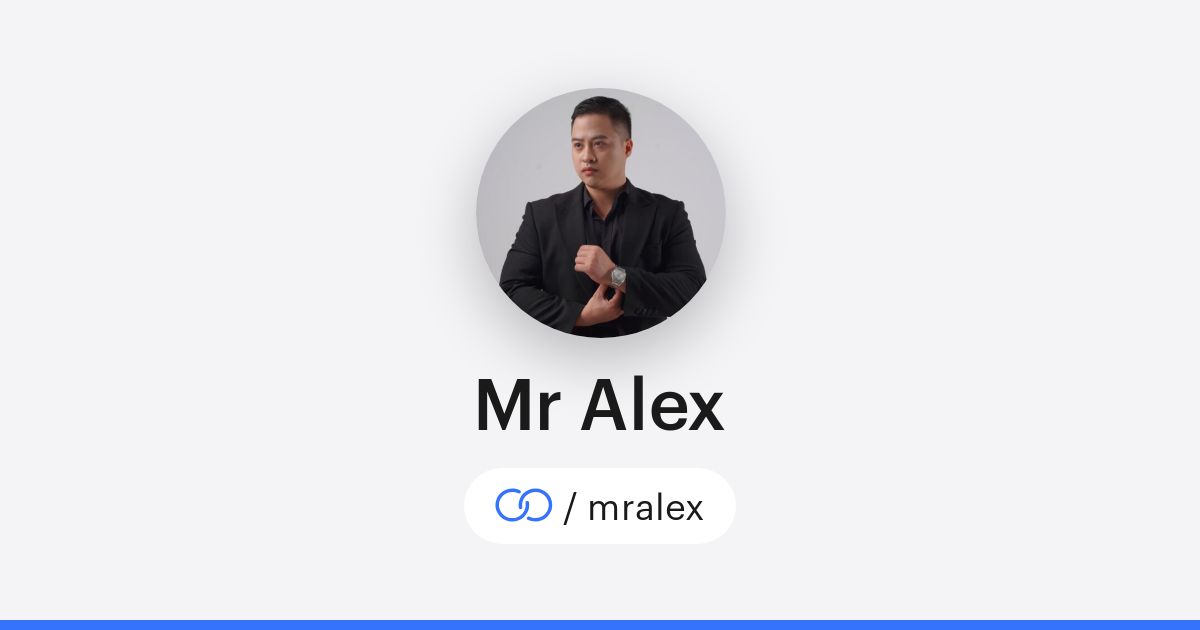 Mr Alex (/mralex) · solo.to