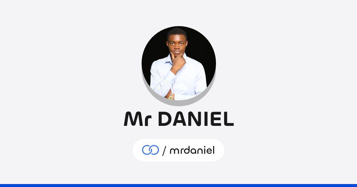 Mr DANIEL (/mrdaniel) · solo.to
