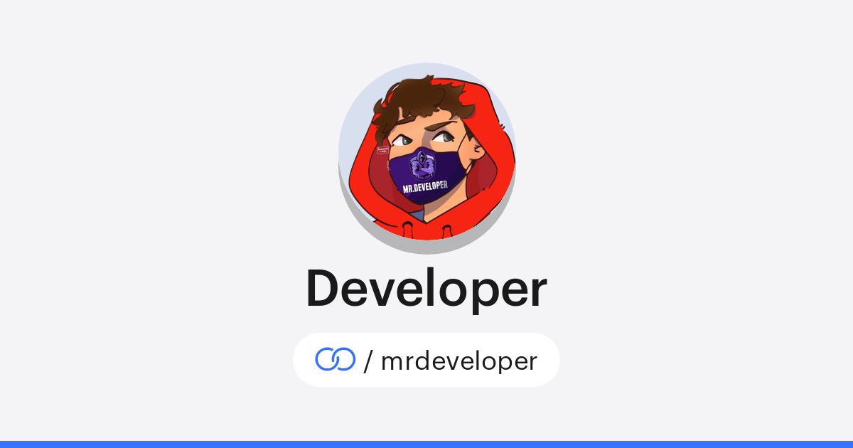 Developer (/mrdeveloper) · solo.to