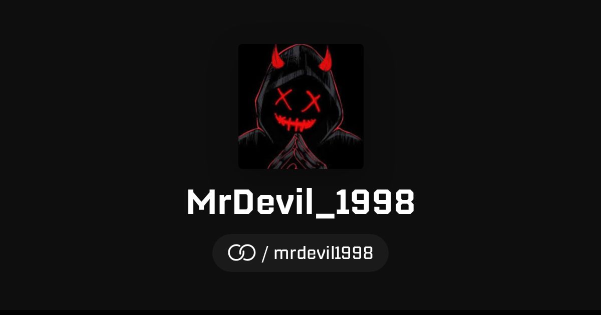 MrDevil_1998 (/mrdevil1998) · solo.to