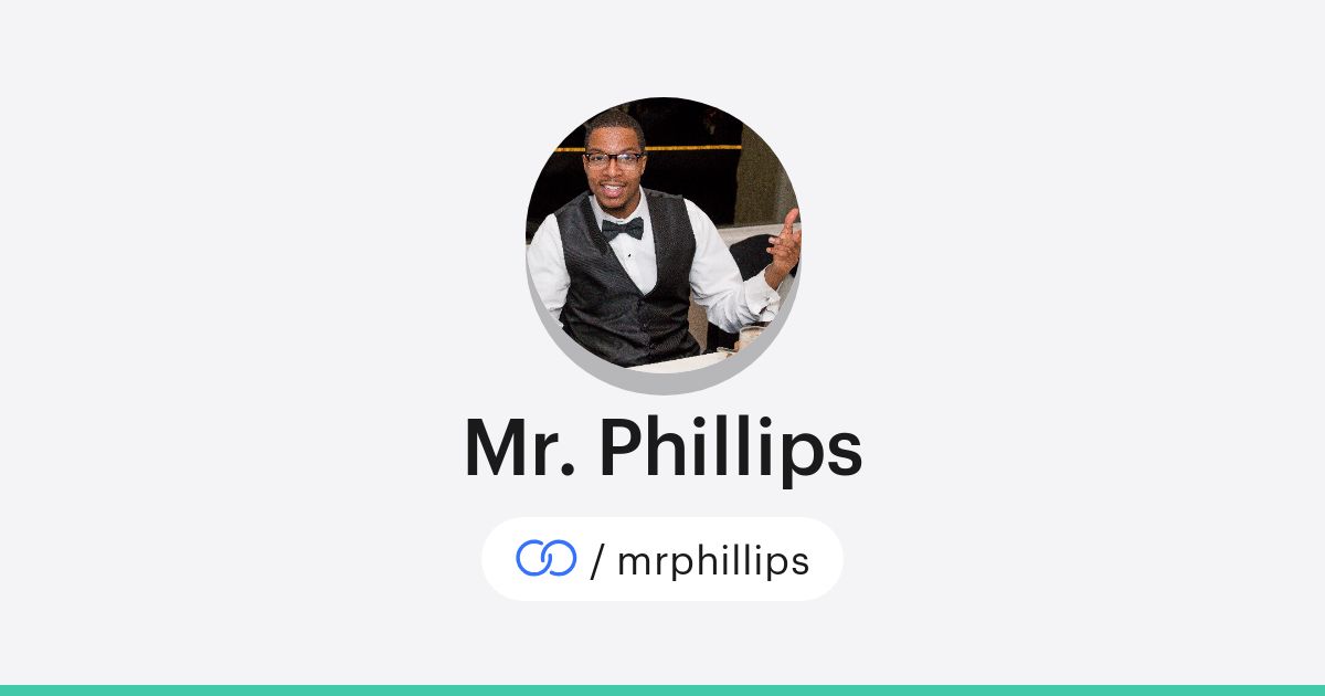 Mr. Phillips (/mrphillips) · solo.to