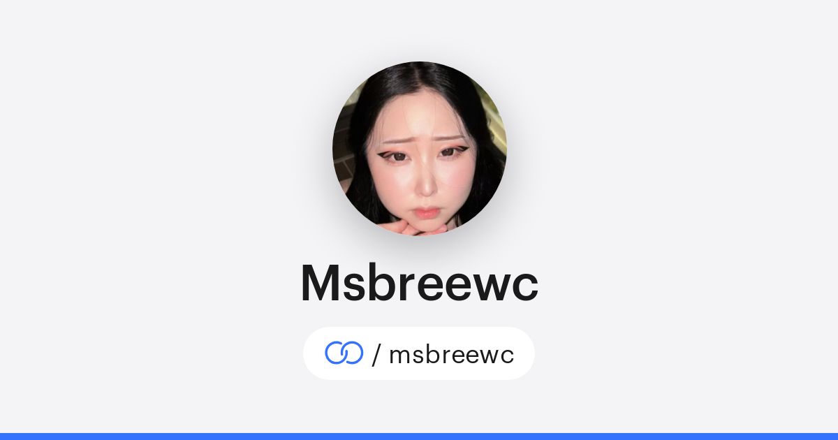 Msbreewc · solo.to