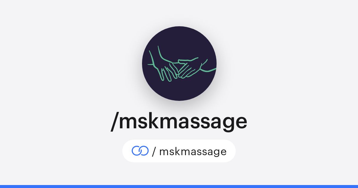 /mskmassage · solo.to