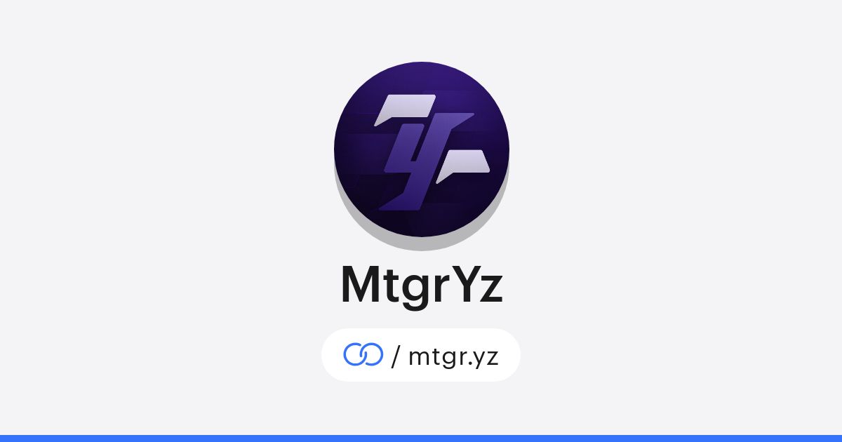 MtgrYz (/mtgr.yz) · solo.to