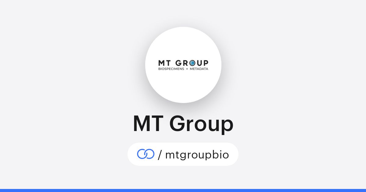 MT Group (/mtgroupbio) · solo.to