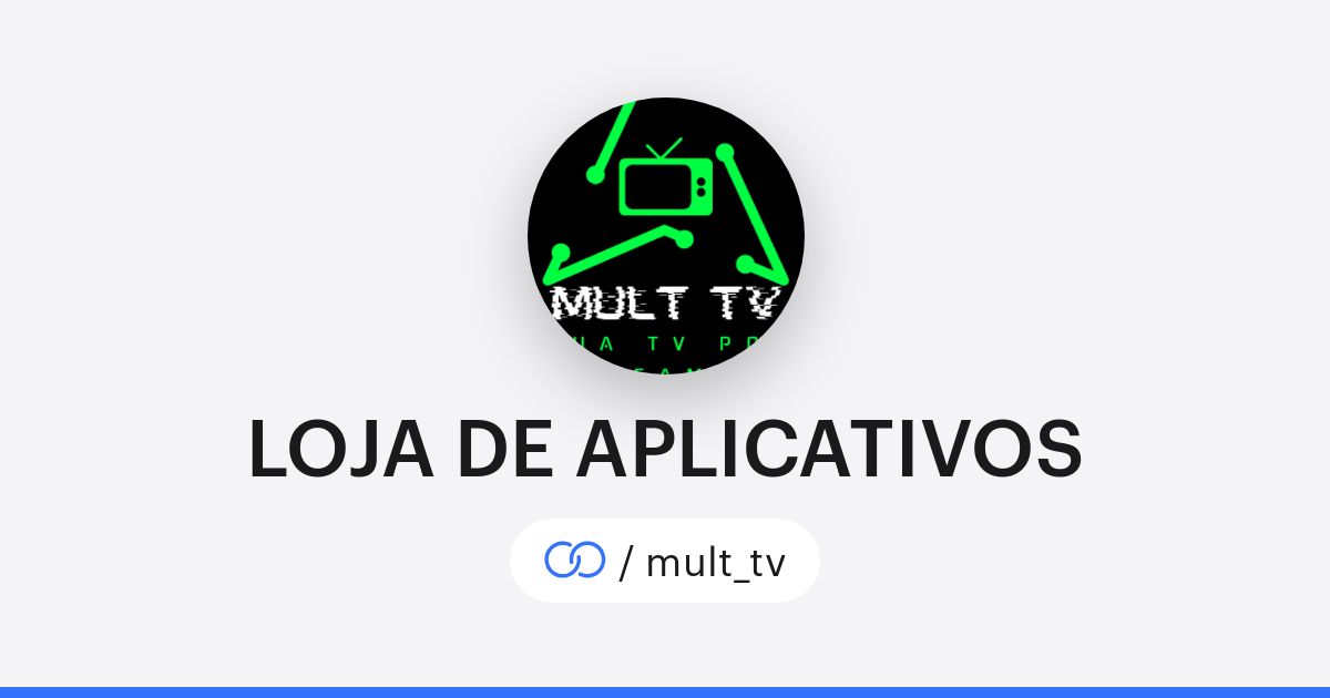 LOJA DE APLICATIVOS (/mult_tv) · solo.to