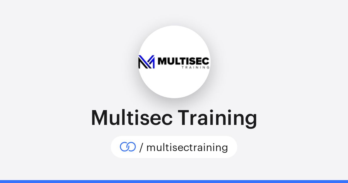 Multisec Training (/multisectraining) · solo.to