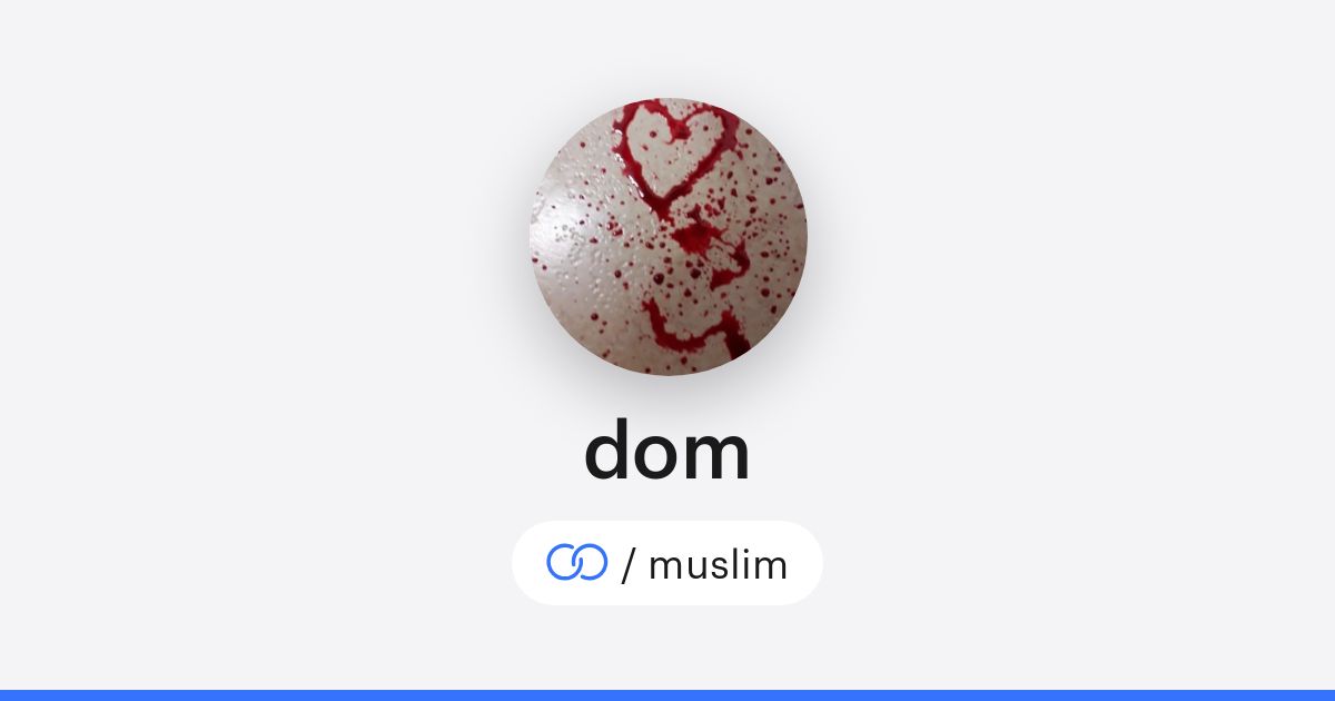 dom (/muslim) · solo.to
