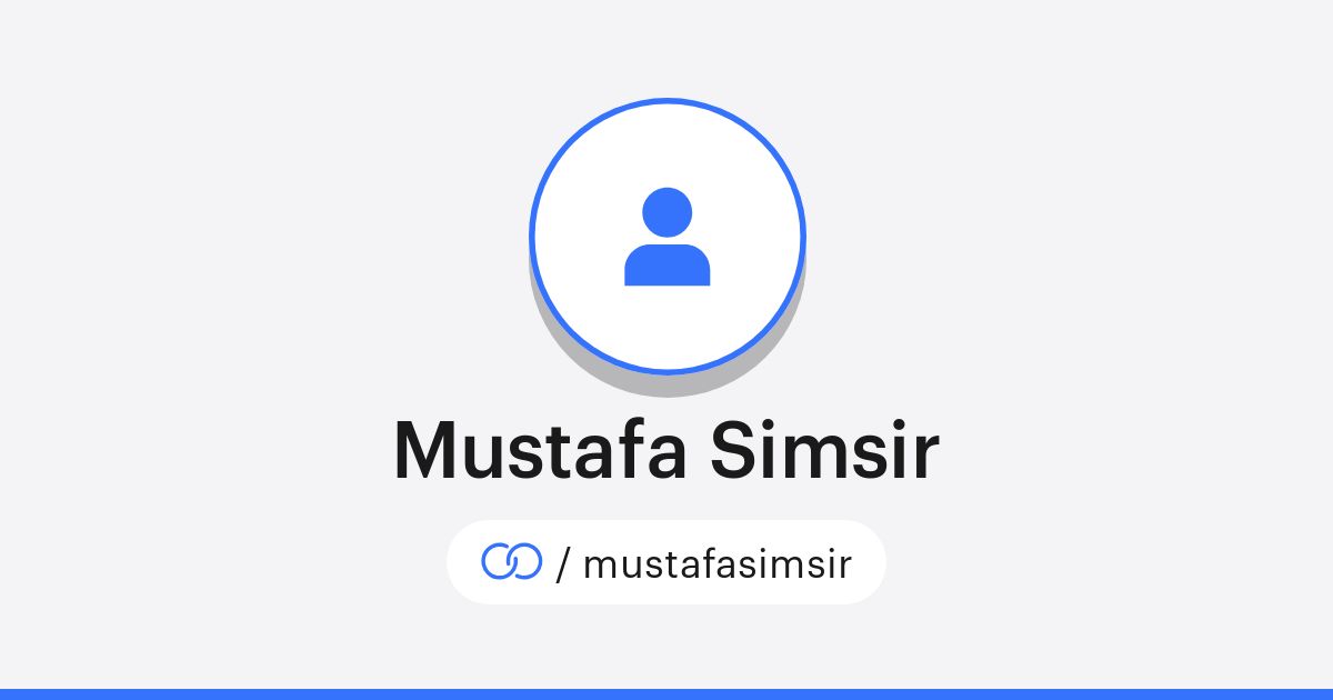 Mustafa Simsir (/mustafasimsir) · solo.to