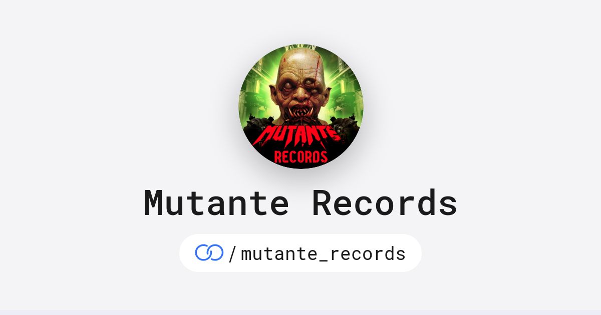 Mutante Records (/mutante_records) · solo.to