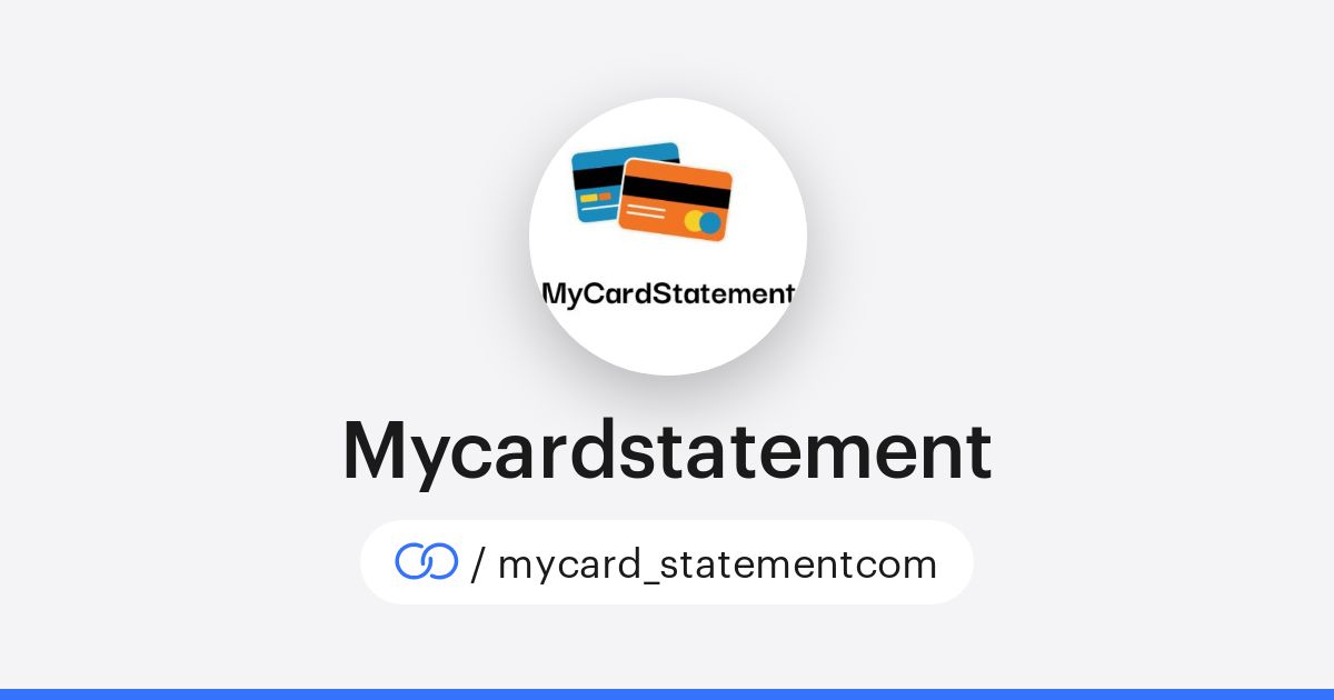 Mycardstatement (/mycard_statementcom) · solo.to