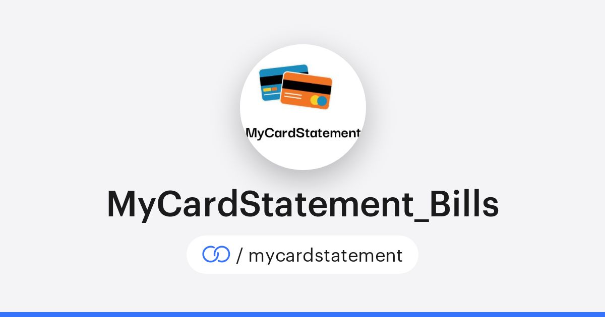 MyCardStatement_Bills (/mycardstatement) · solo.to
