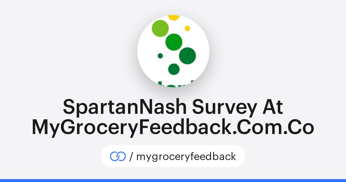 SpartanNash Survey At MyGroceryFeedback.Com.Co (/mygroceryfeedback) · solo.to