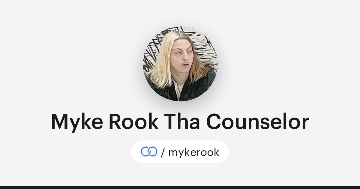 Myke Rook Tha Counselor (/mykerook) · solo.to