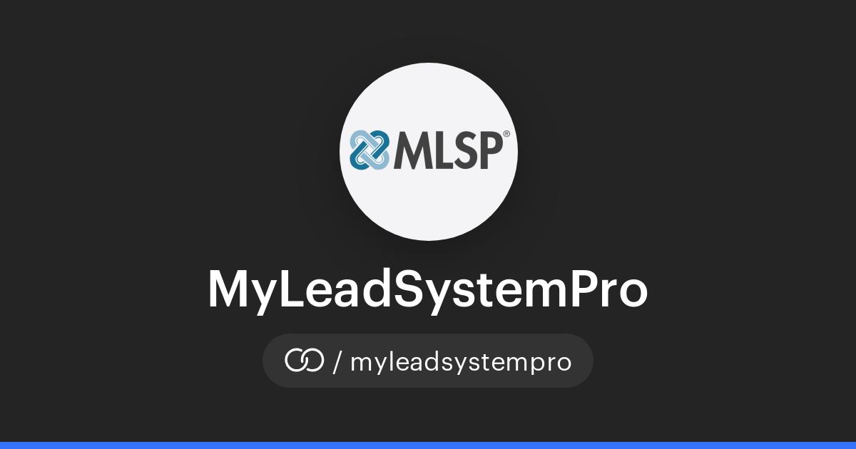 MyLeadSystemPro (/myleadsystempro) · solo.to